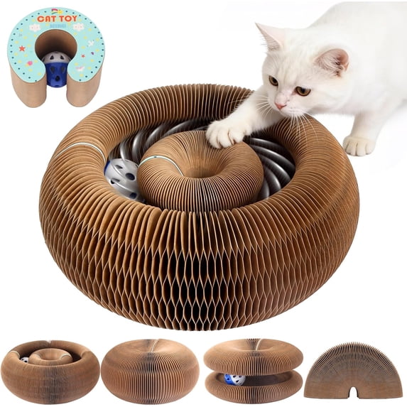 Extensible Large Megnetic Magic Organ Cat Scratcher Toy | Upgraded ...
