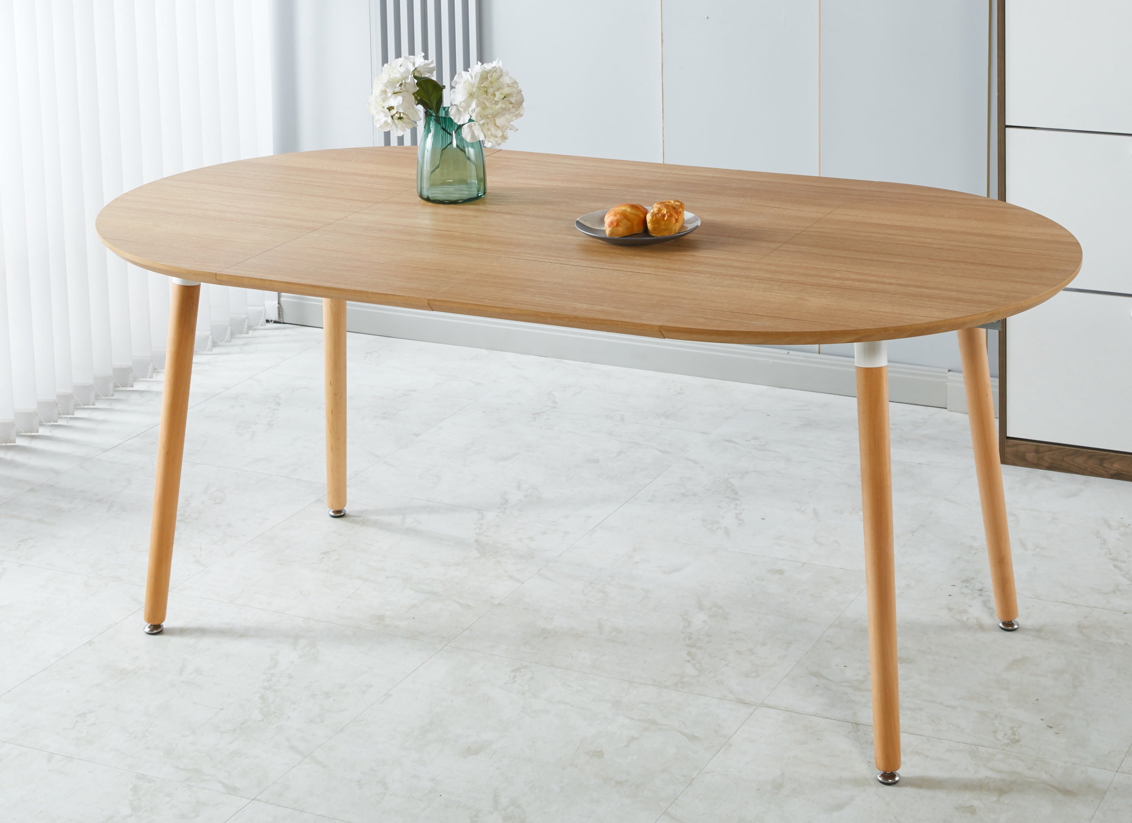 Extensible table,DINING TABLE,OFFICE TABLE,COFFEE TABLE,wood leg,MDF ...