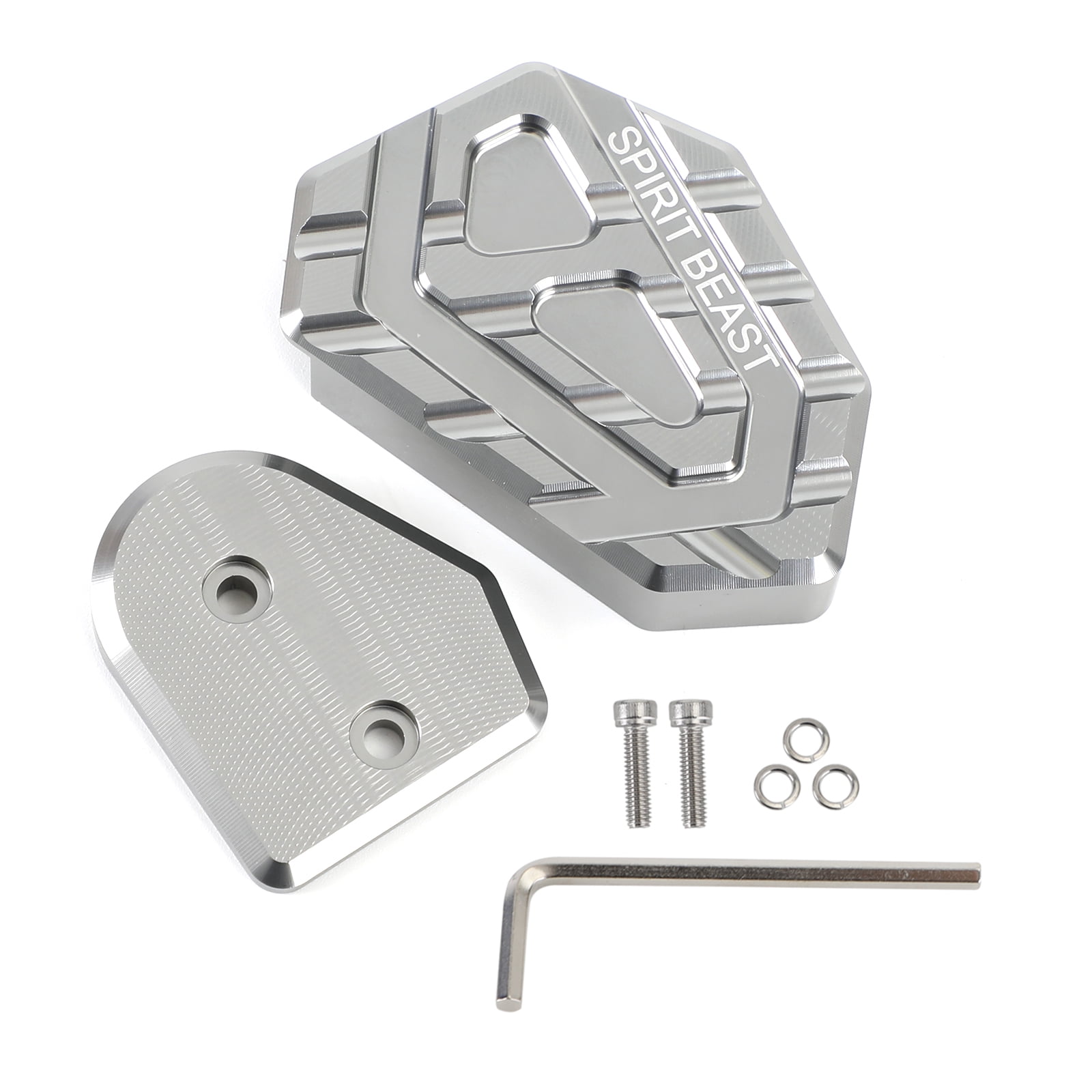 Extension Brake Foot Pedal Enlarger Pad Aluminium, Titanium for BMW ...