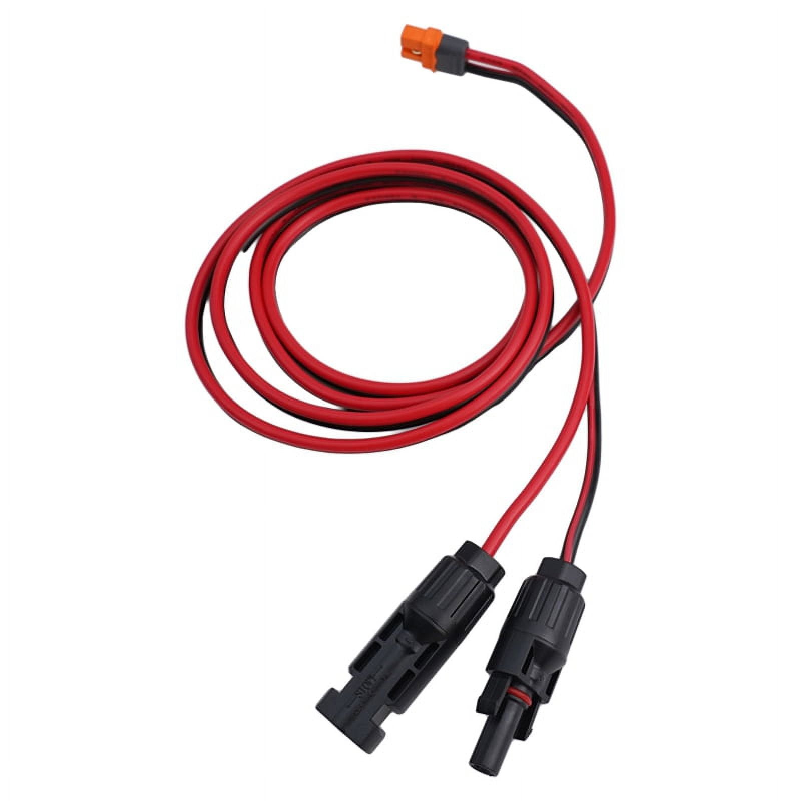 Extension Cable 1.5m 12AWG XT60i 2+1 Signal Pin Female to Solar ...