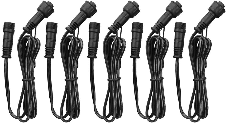 Extension Cable, 5 Pack, For Recessed LED Spotlights, Waterproof IP67 ...