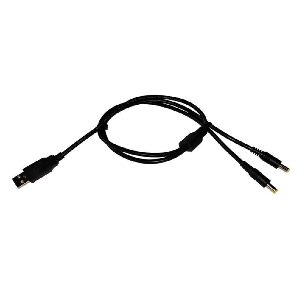 Extension Cable USB to 5.5x2.5mm Cable 5V USB Port Male to 5.5x2.5mm ...