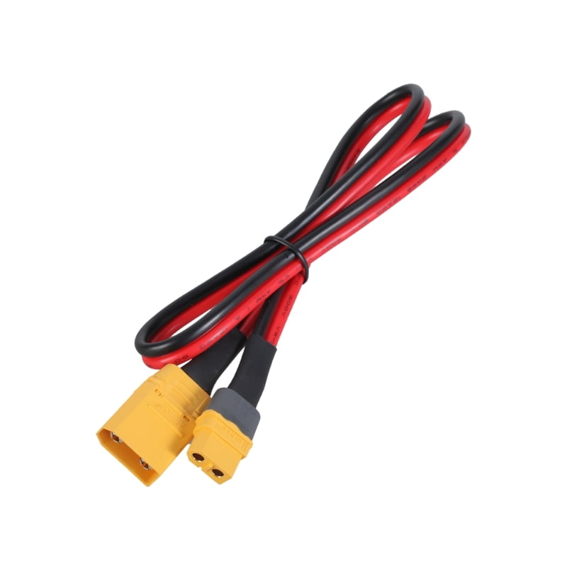 Extension Cable XT60 Female to XT90 Male Connector Cord for Solar Panel UAV Models 12AWG ...
