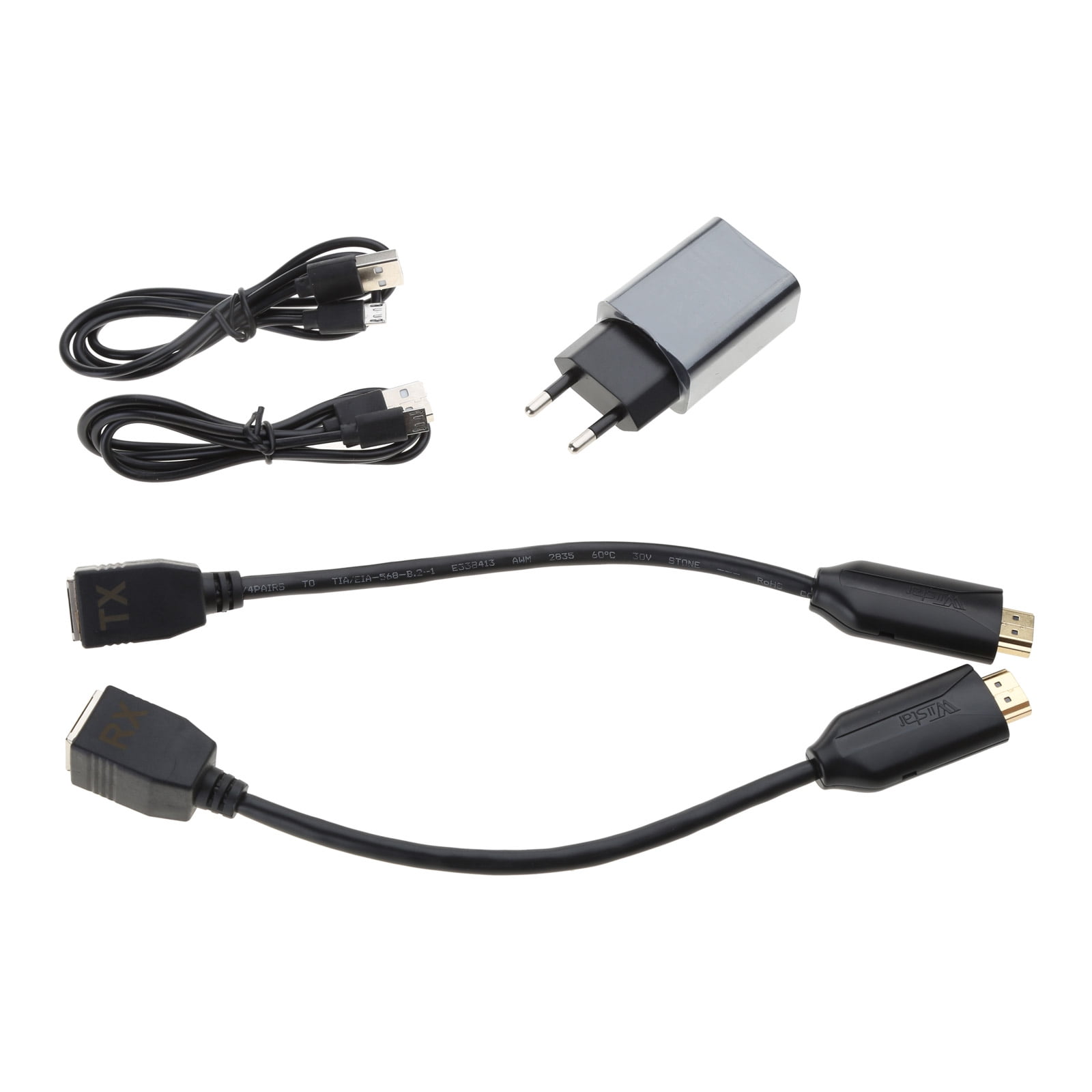 Extension Cable with Integrated Soldering RJ45 Lan Ethernet Extender RX ...