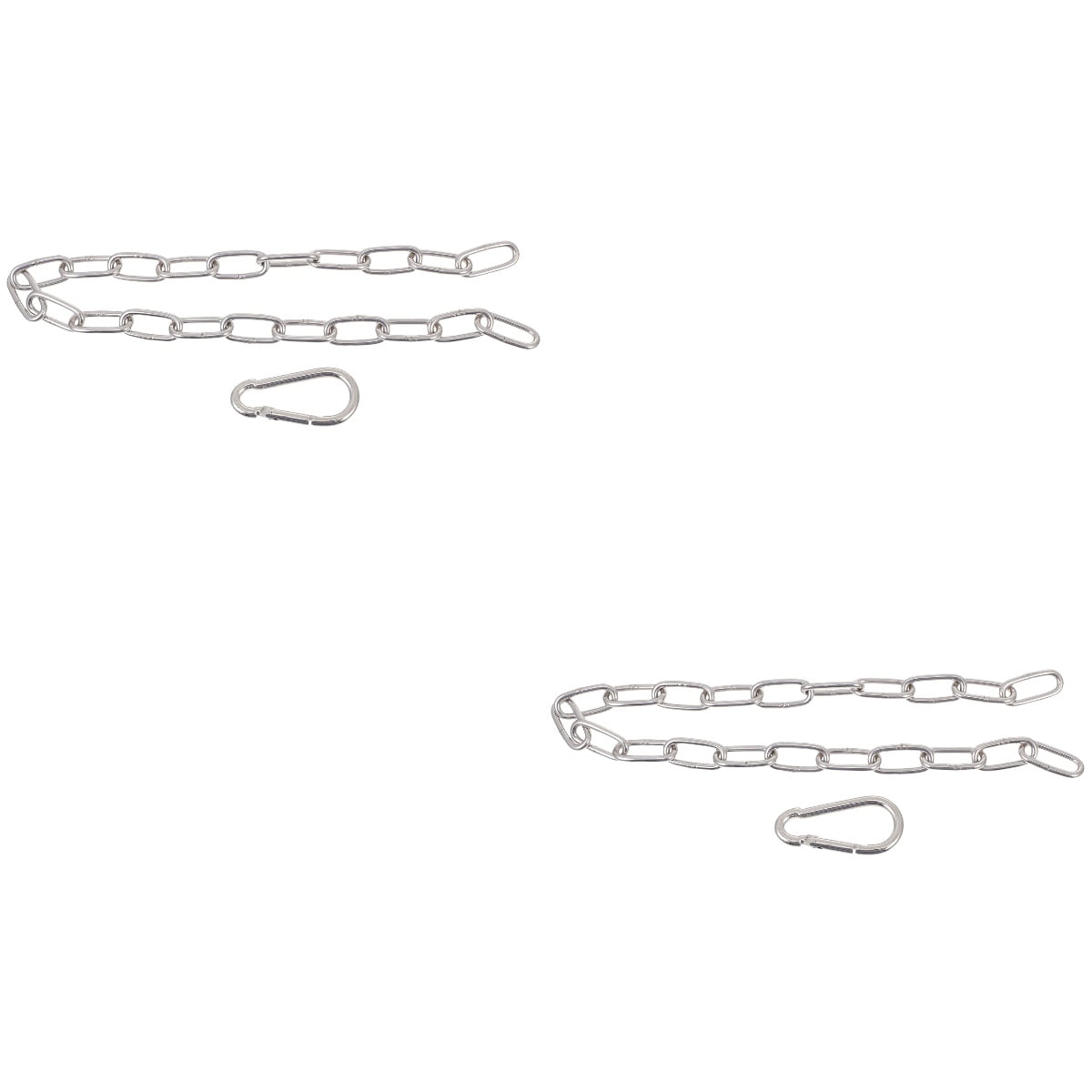 Extension Chain 2 Pcs Pull Cord Accessories Heavy Duty Weight Training ...