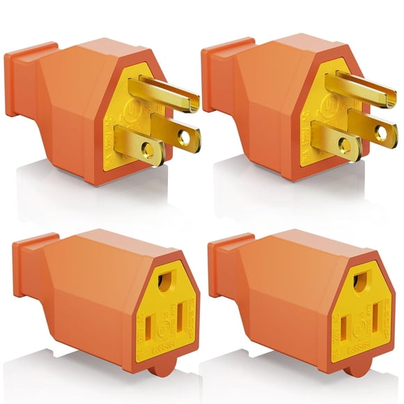 Male And Female Extension Cord Ends