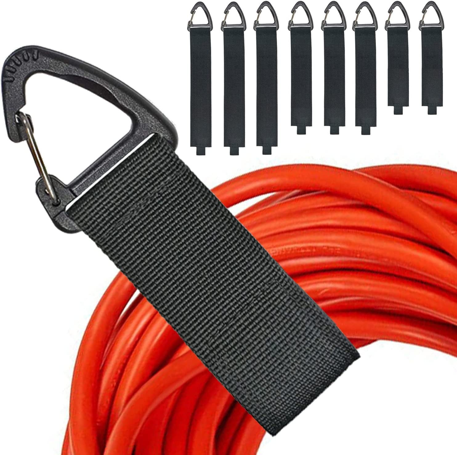 Extension Cord Organizer(8 Pack), Extension Cord Holder for Garage ...