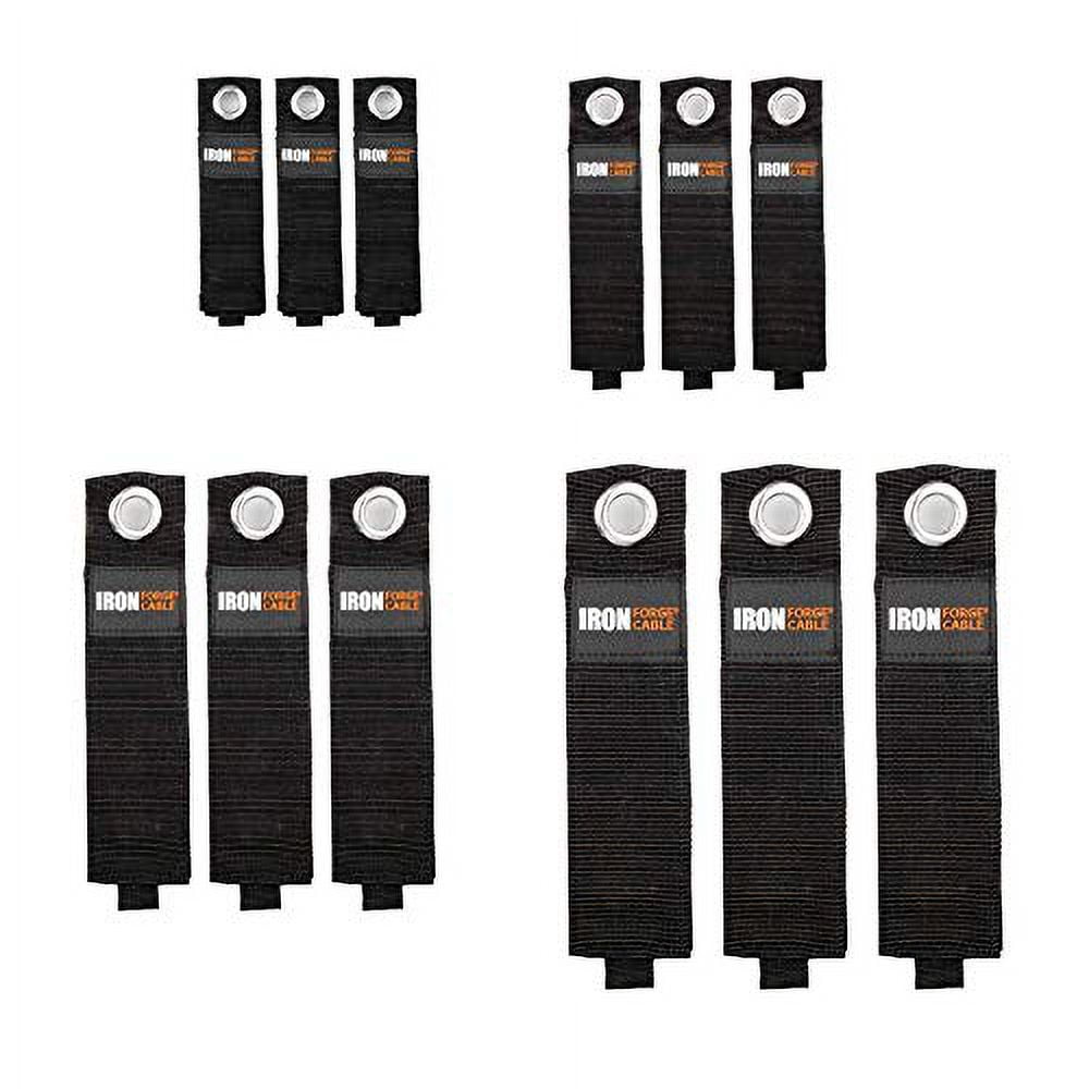 Extension Cord Wrap Organizer, 12 Piece Multi-Pack of Storage Straps ...