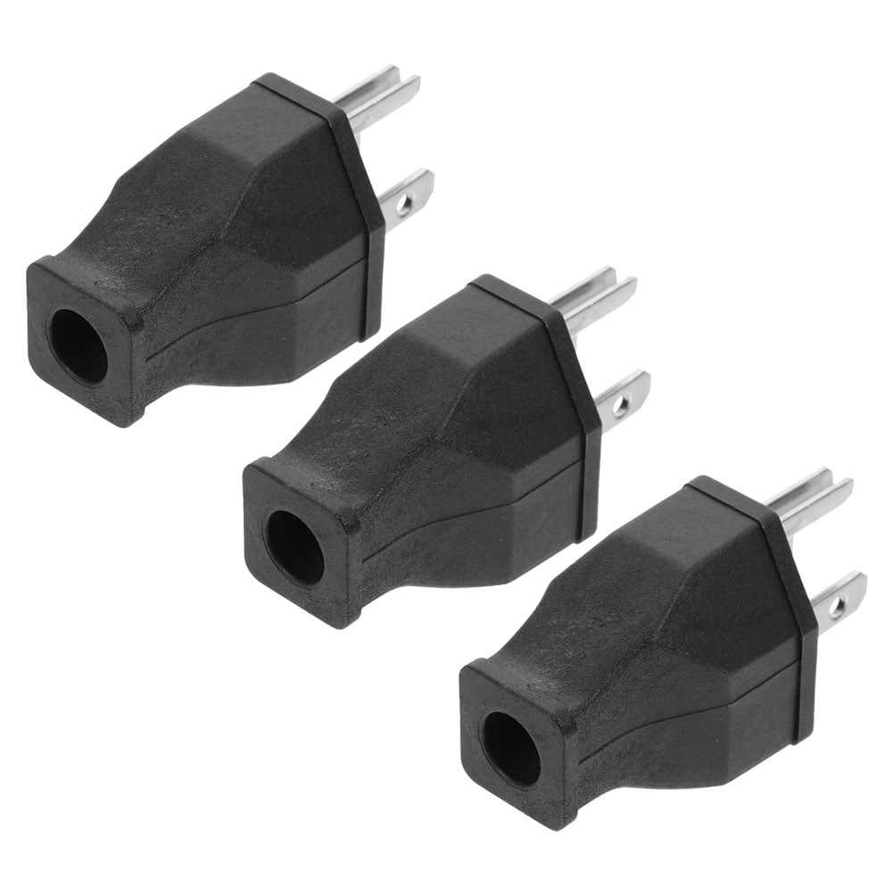 Extension Cords 3 Pcs Replacement Plug Electric Plugs Grounding All ...
