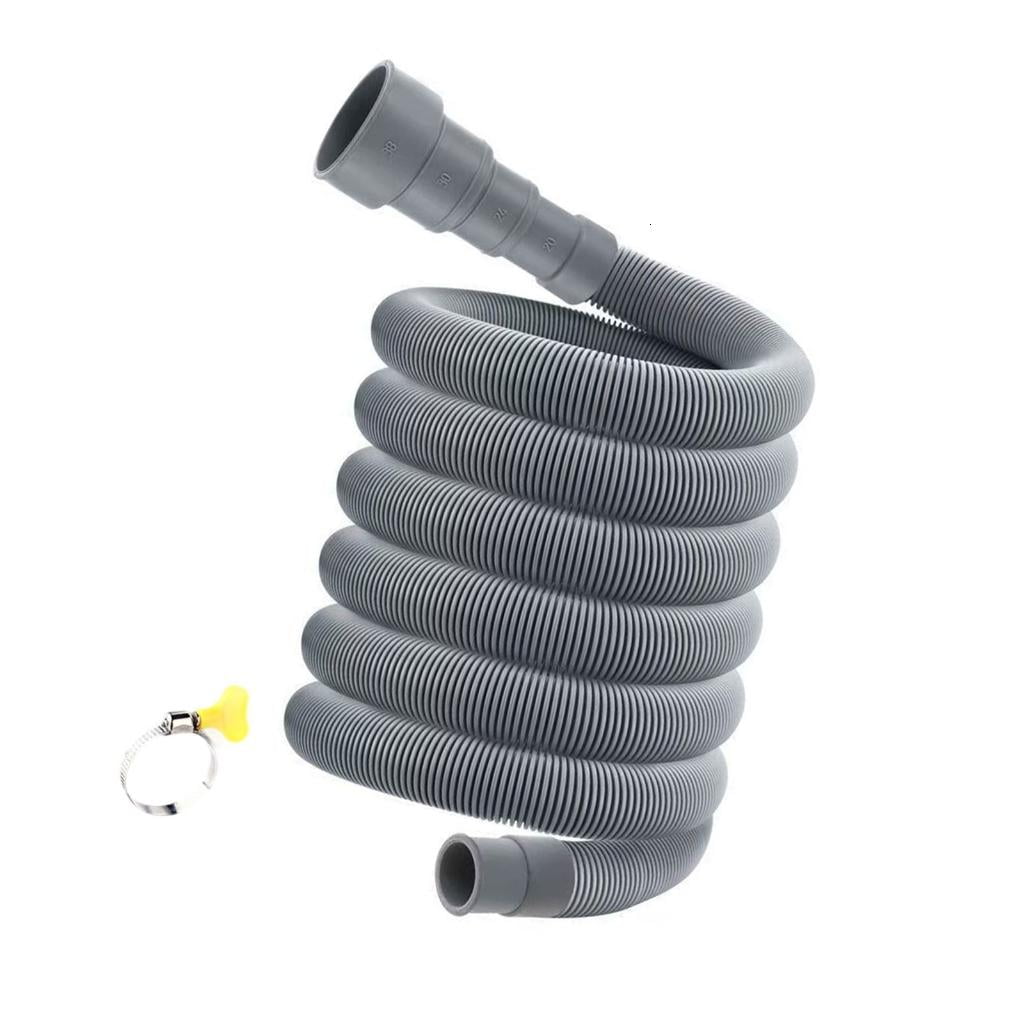 Extension Drain Pipe Strong Steel Rubber Hose Flexible Length ...