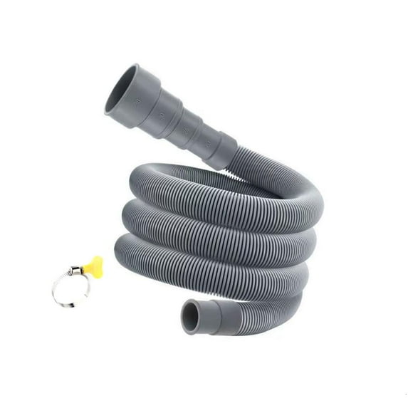 Extension Drain Pipe Strong Steel Rubber Hose Flexible Length ...