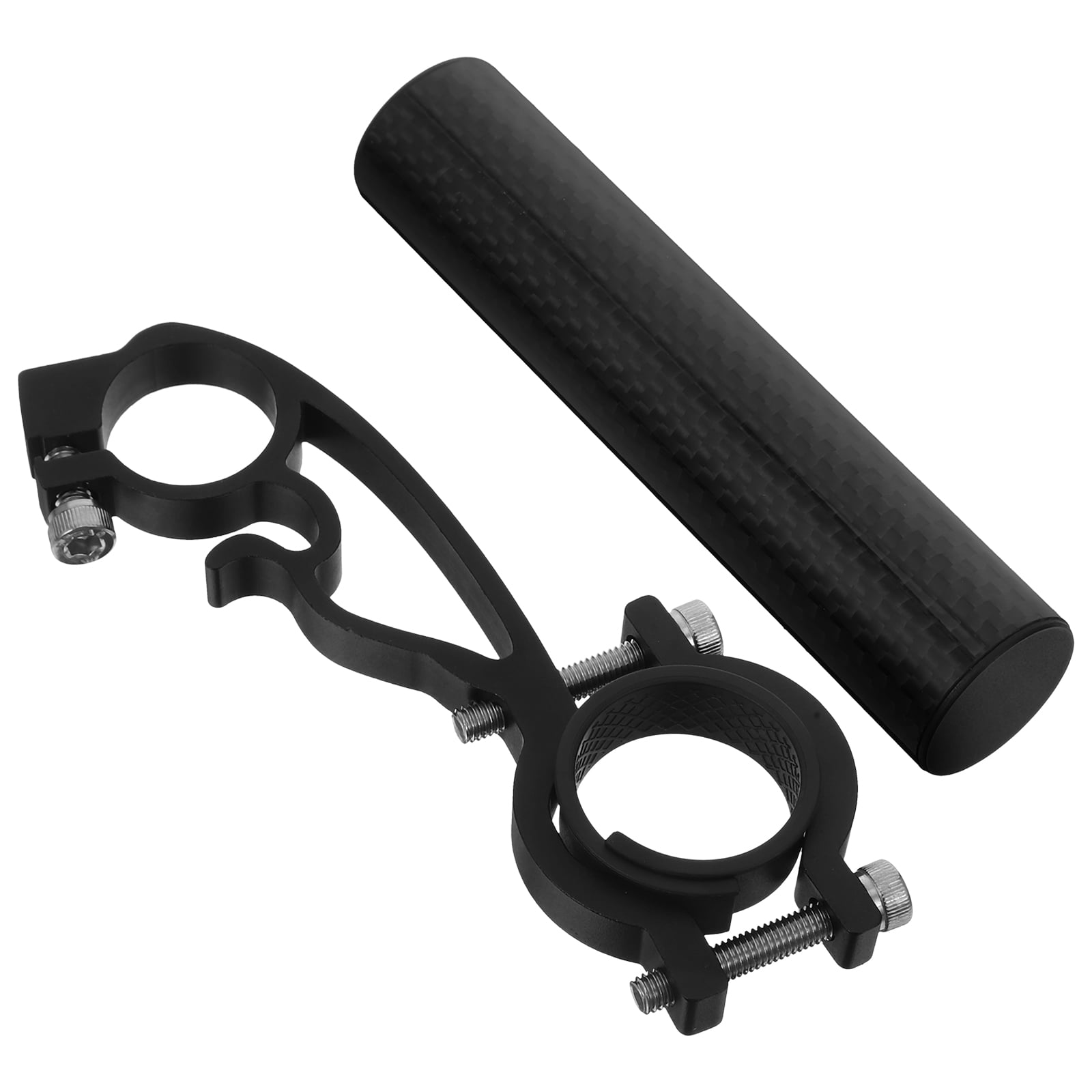 Extension Frame Bar Bicycle Handlebar Extender Brackets Bike Black ...