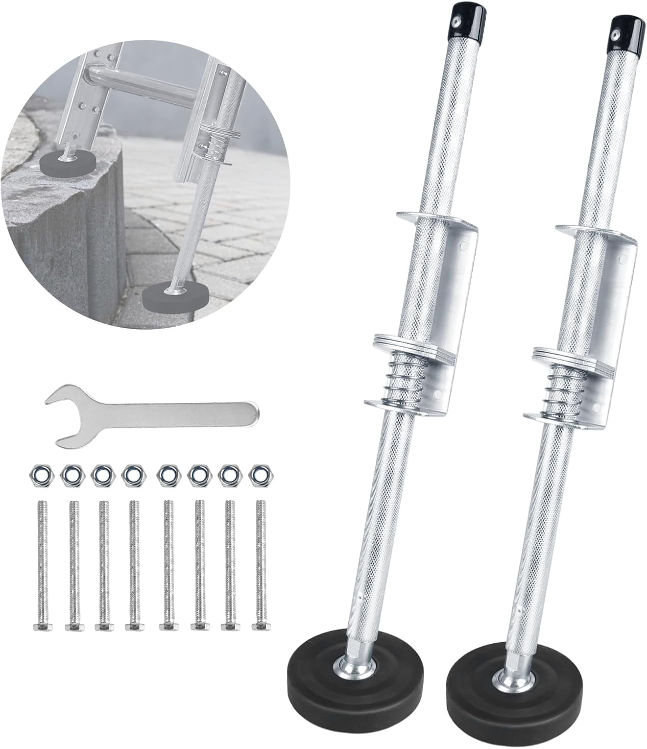 Extension Ladder Legs Levelers Kit for Type I, II and IA Ladders ...