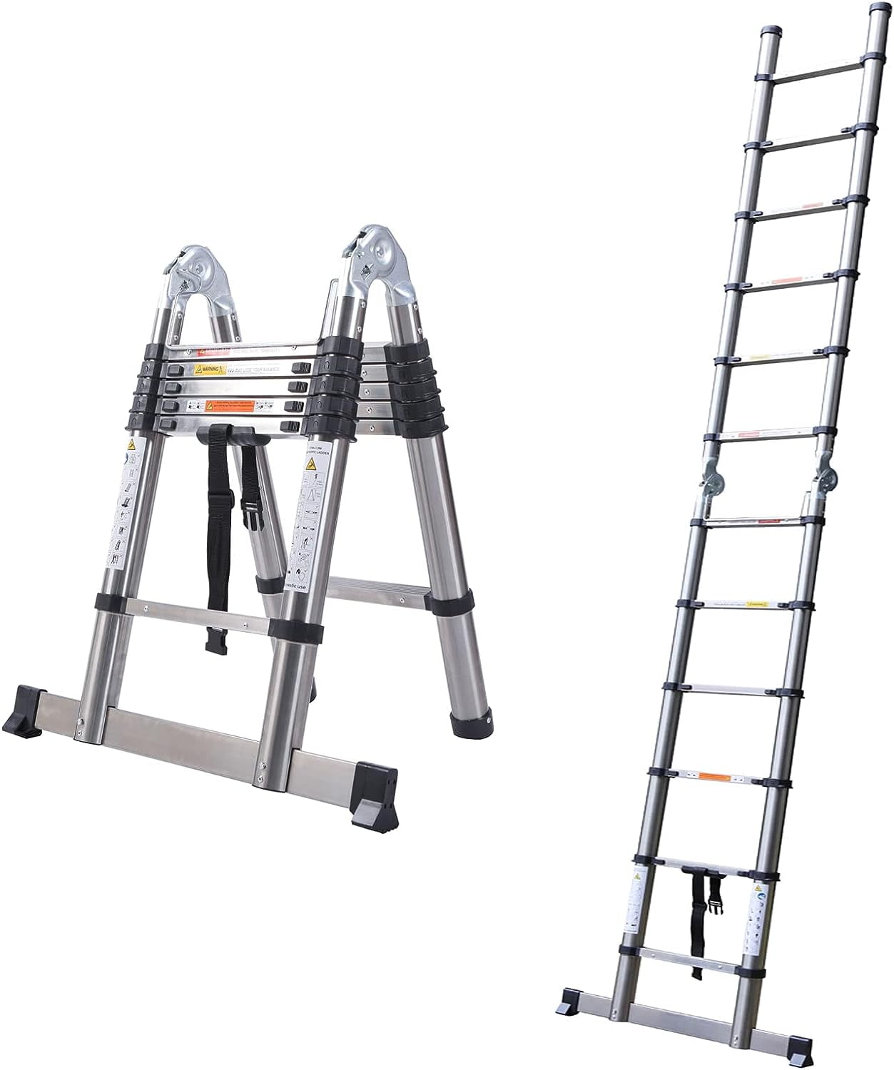 Extension Ladder Telescoping Ladder A-Frame Herringbone Ladder Folding ...
