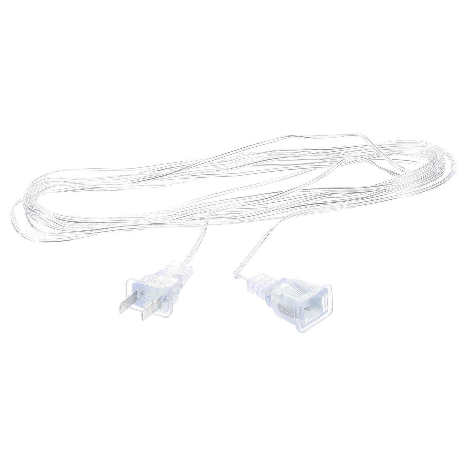Worgeous Transparent PVC Extension Cord for Lights and Practical Ideal ...