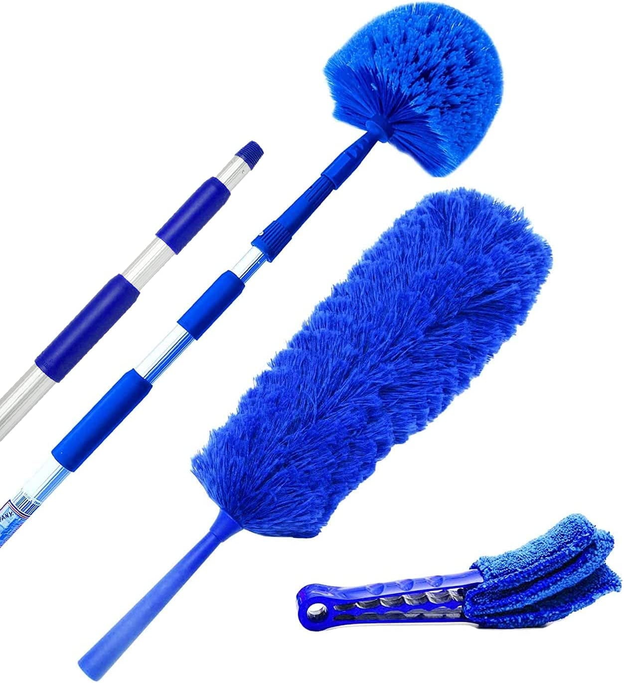 Extension Rod & Blue Extension Cobweb Duster Ultimate Dusting Kit ...