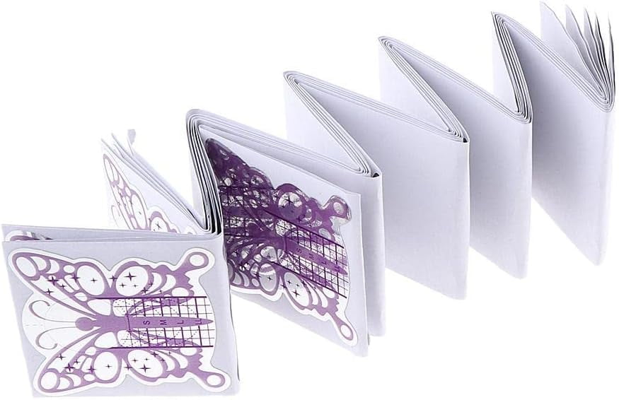Extension Shape Stickers for Acrylic Gel 100pcs - Walmart.com
