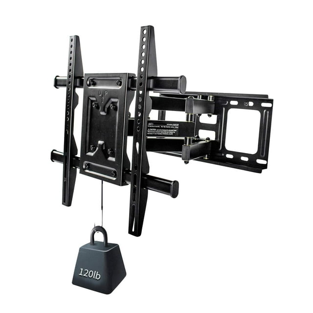 Full Motion Swivel Articulating TV Wall Mount for 37”-60” LED LCD OLED ...