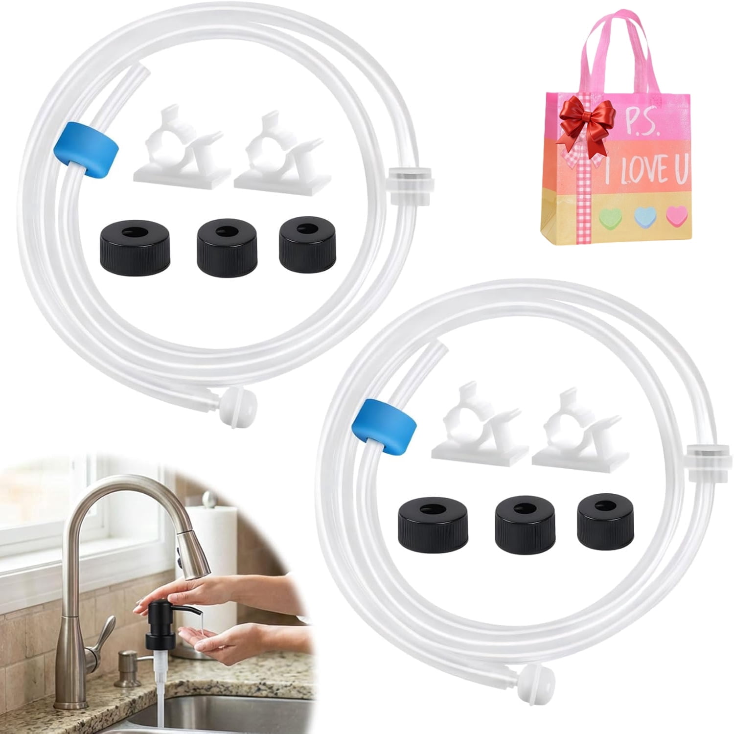 Soap Dispenser Extension Tube Kit