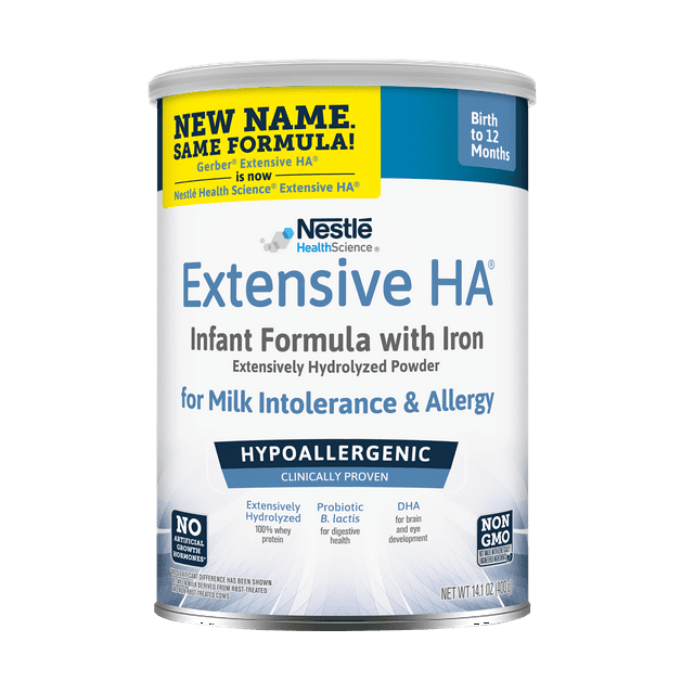 Extensive HA® Hypoallergenic Infant Formula with Iron, DHA & Probiotics ...