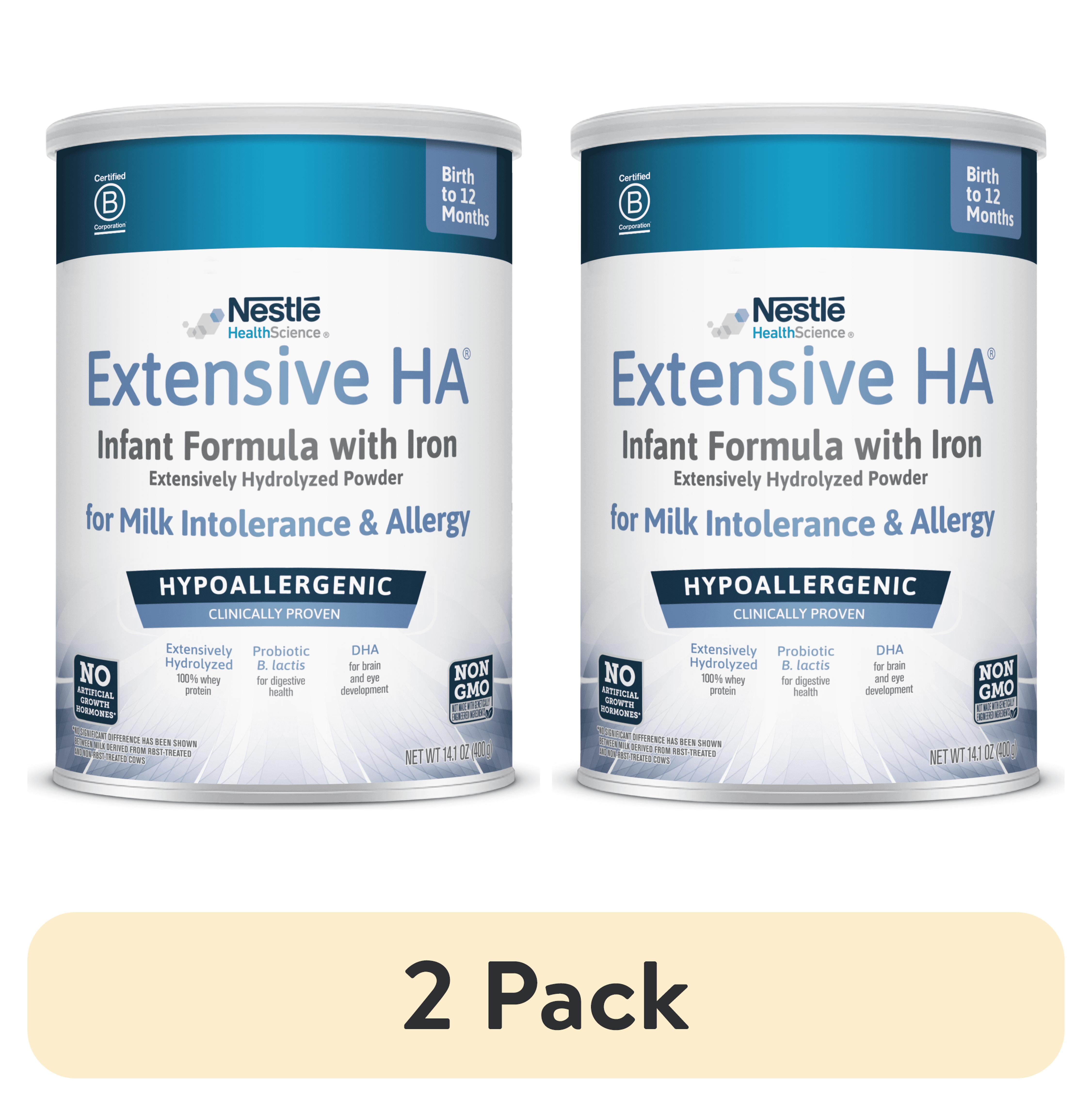 (2 pack) Extensive HA® Hypoallergenic Infant Formula with Iron, DHA ...
