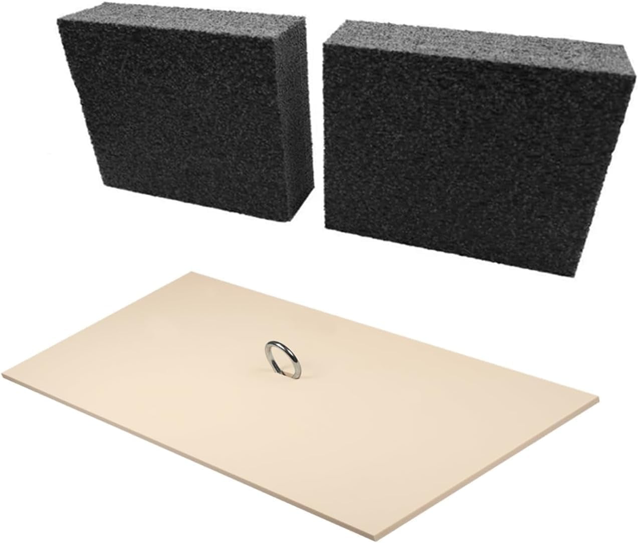 Exterior Crawl Space Vent Cover + Set of 2inch Vent Insulation Blocks ...