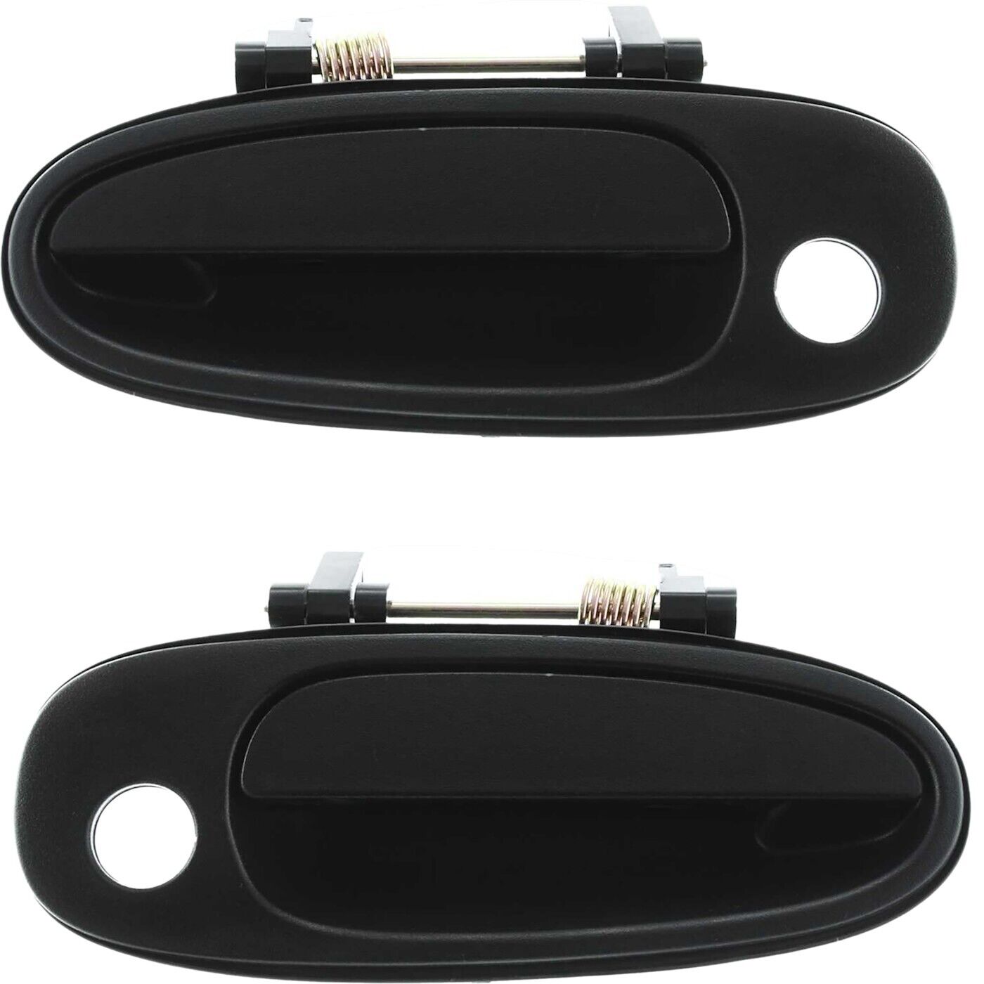 Exterior Door Handle Replacement Set - 2 Pack, Textured Black, for ...