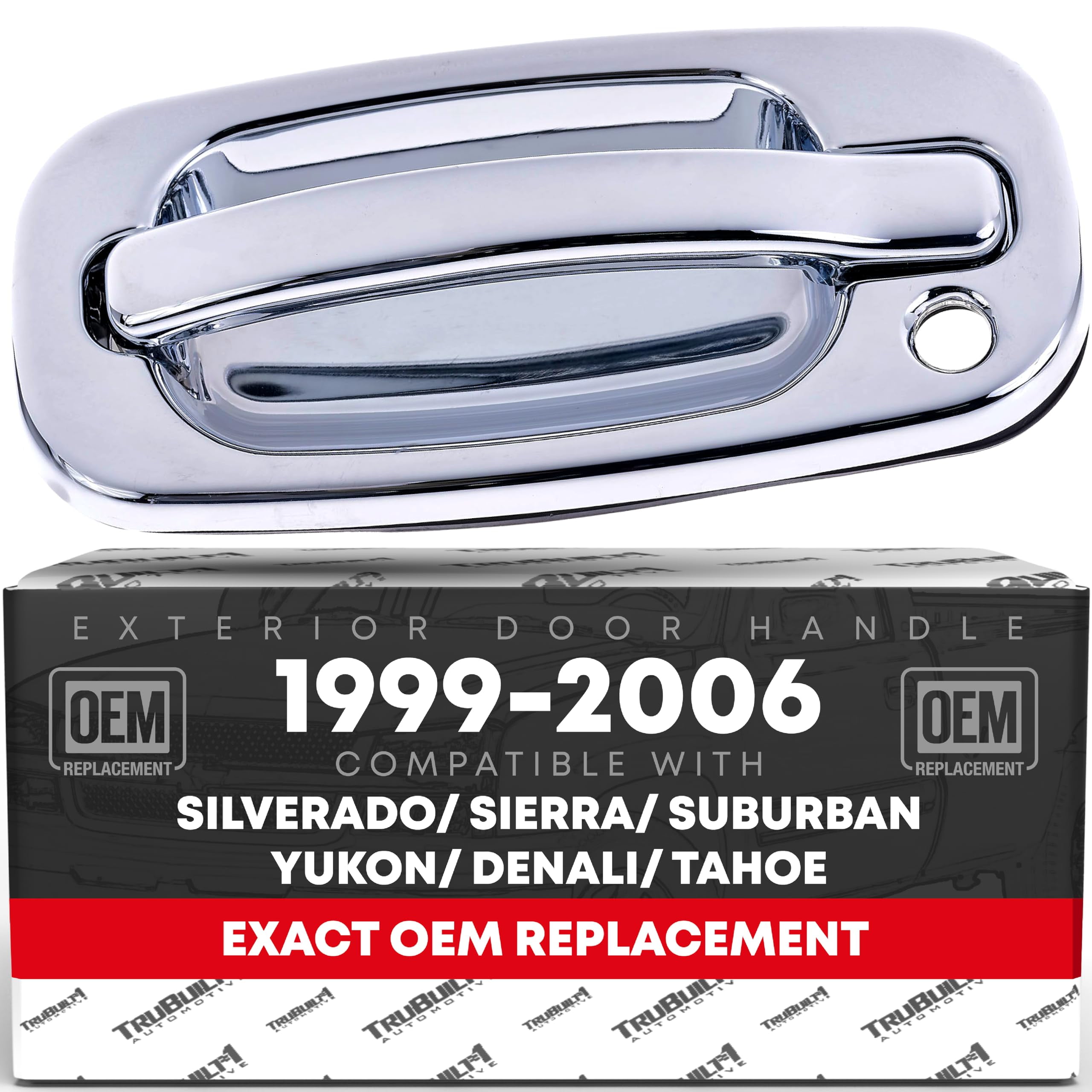 Exterior Front Driver Door Handle - Compatible with 1999-2006 Chevrolet ...