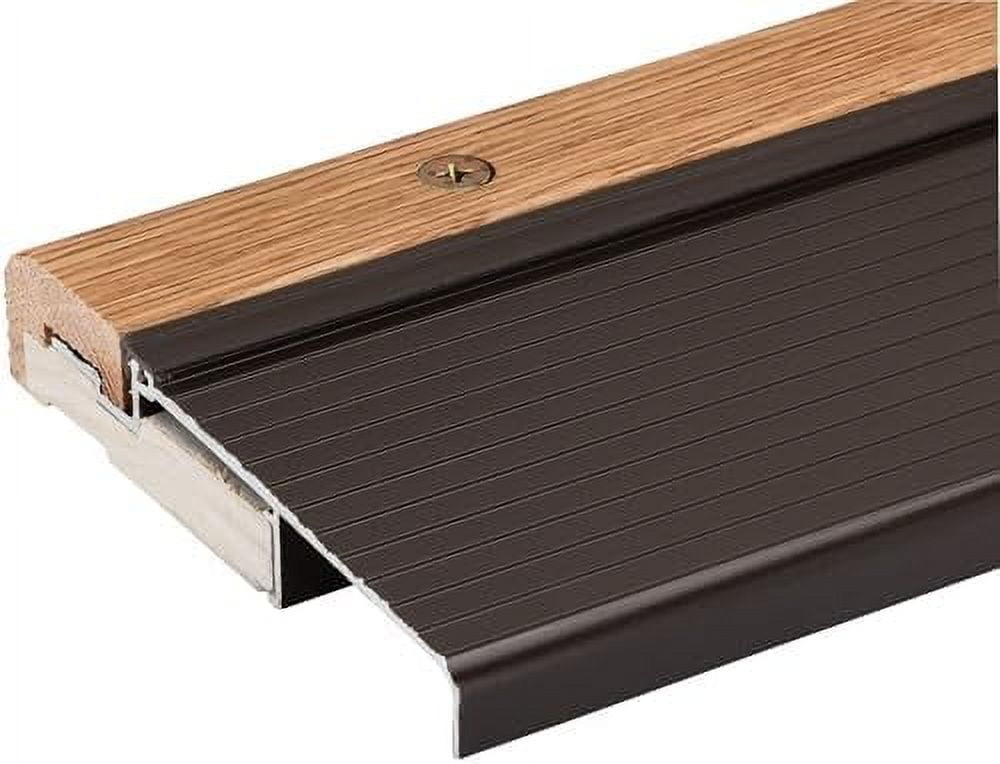 Exterior Inswing Threshold | Oak & Aluminum Adjustable Sill with Wood ...