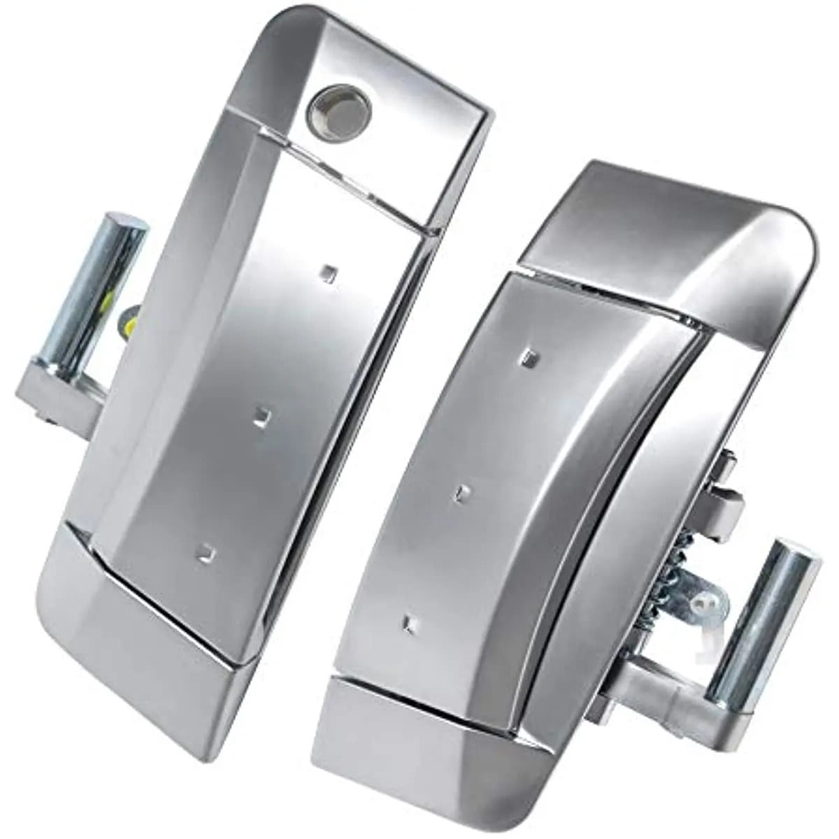 Exterior Outer Silver Left Right Door Handles Fit 2003-2009 For Nissan ...