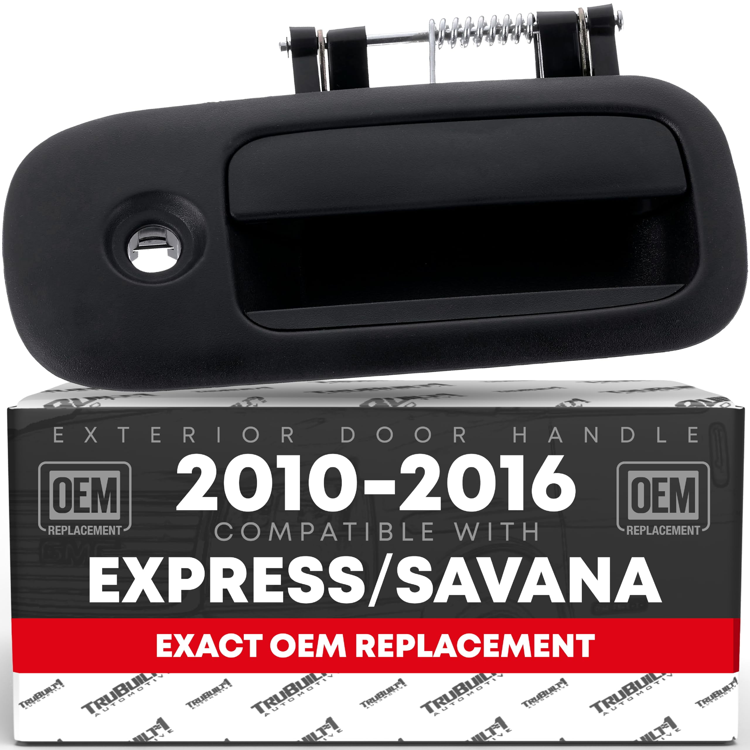 Exterior Rear Passenger Sliding Door Handle - Compatible with 2010-2014 ...