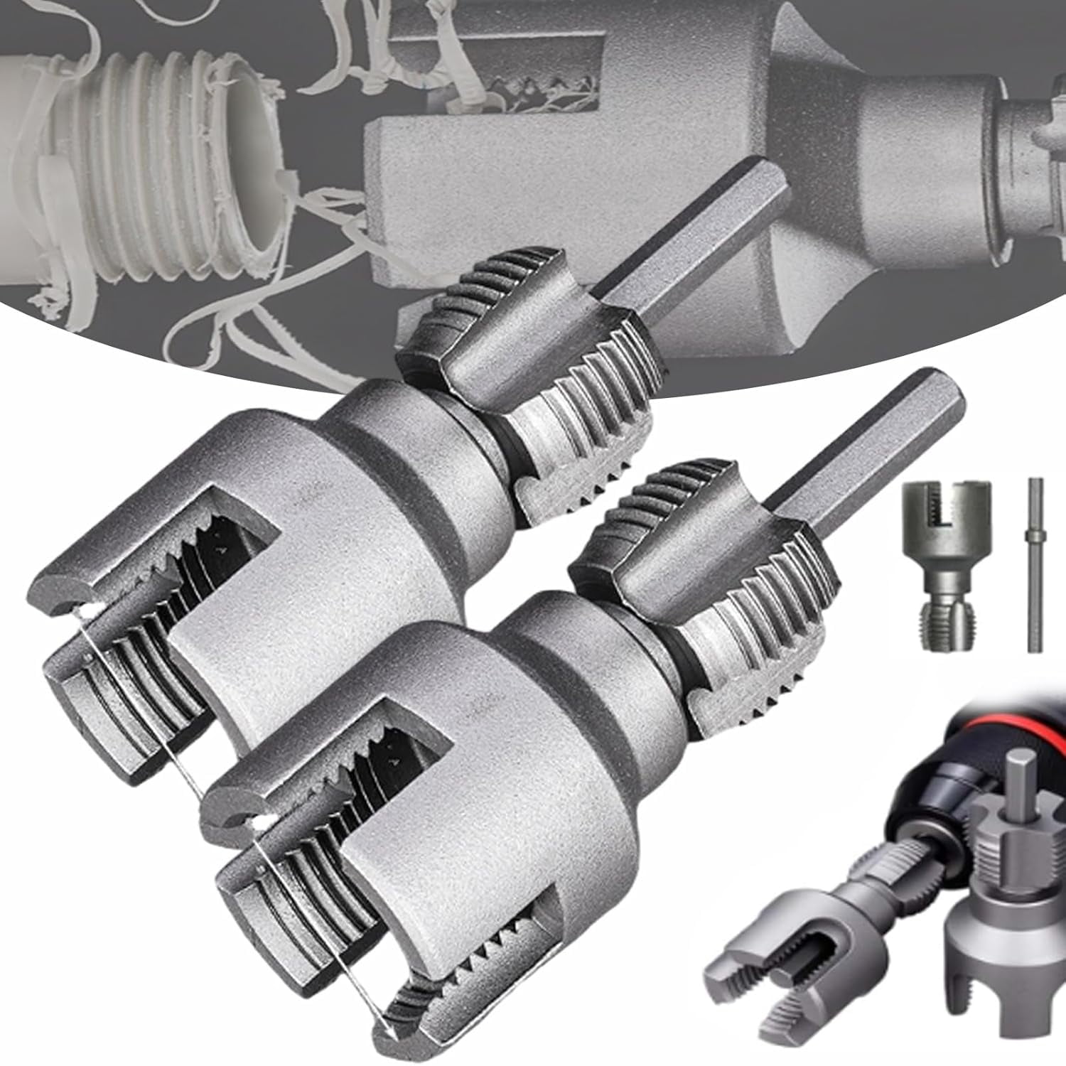 Exteriorm-U Pipe Threader, Integrated Internal & External Pipe ...