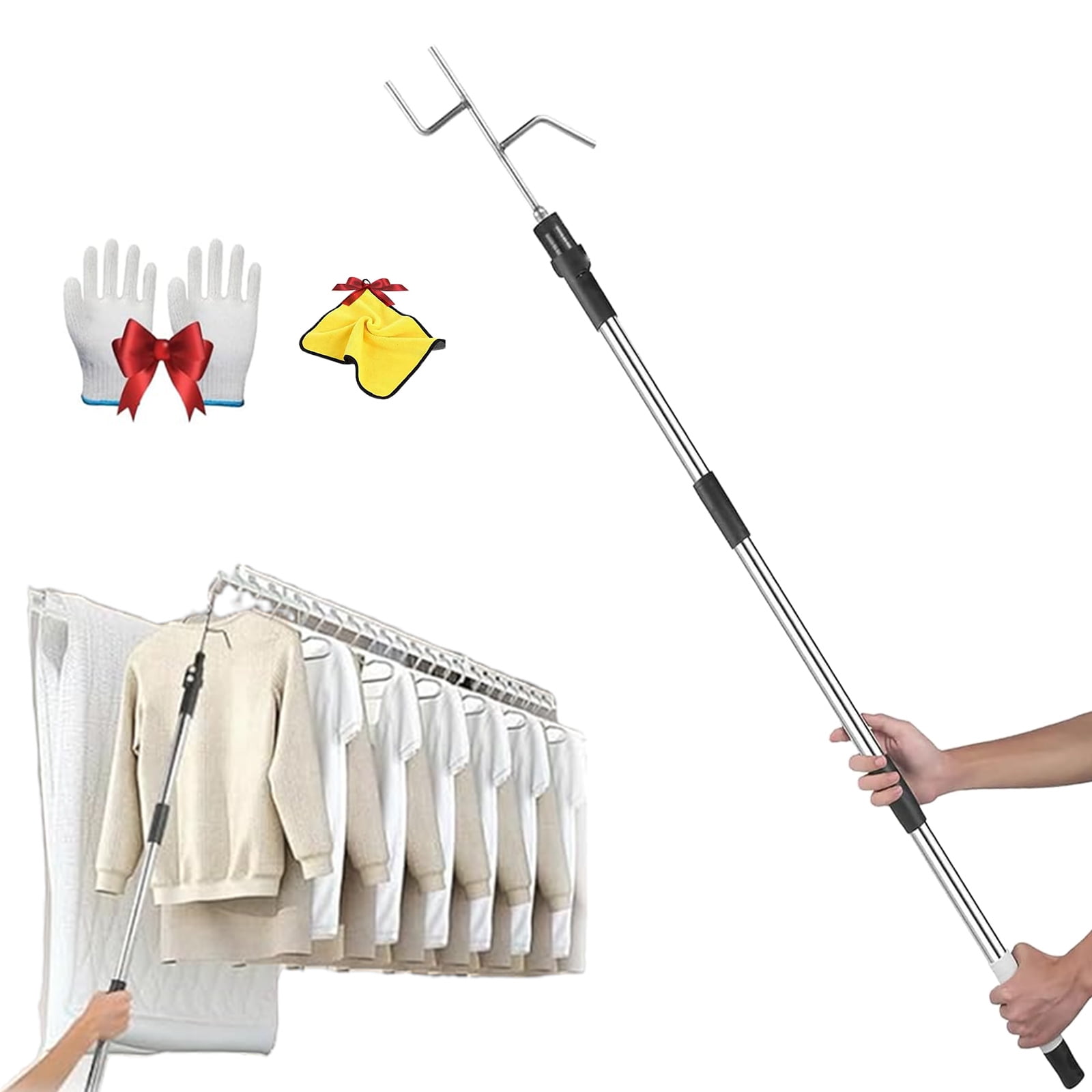 Exteriorm-U Truck Cargo Grabber, Telescoping Pickup Truck Bed Retriever ...