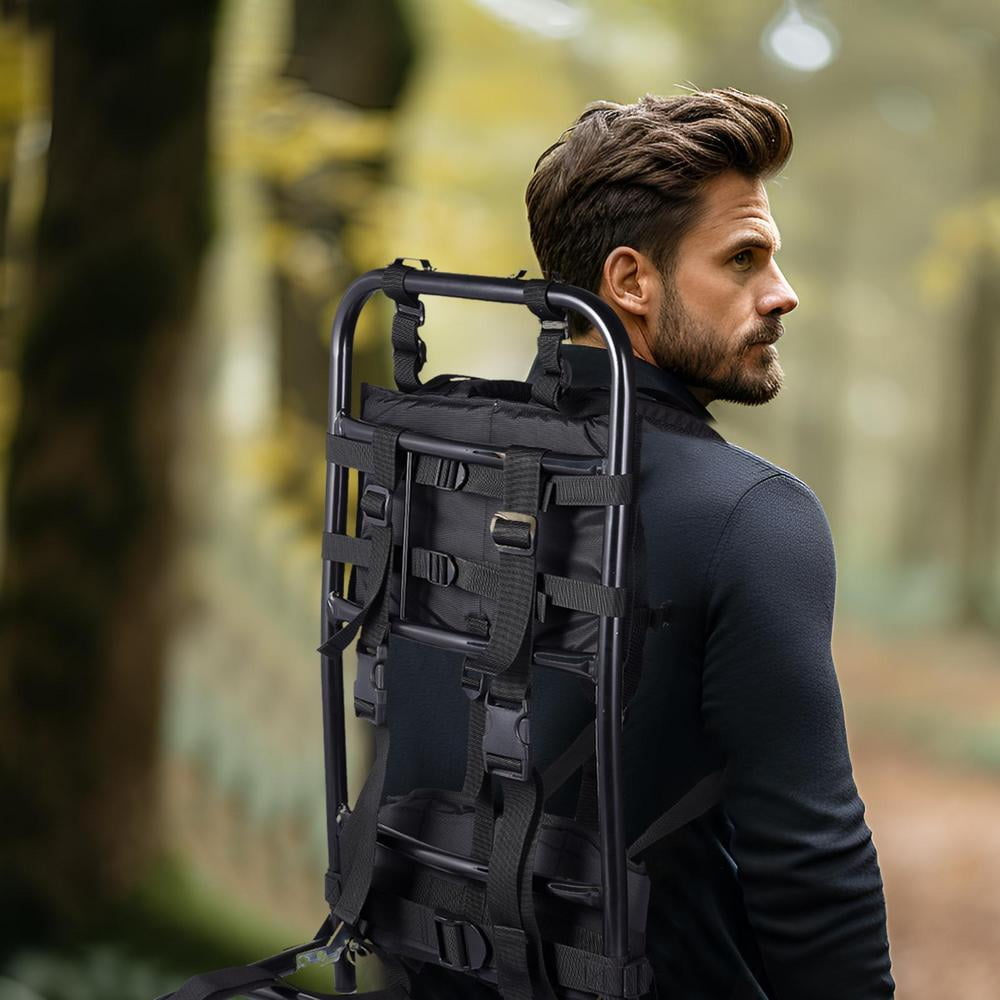 External Aluminum Frame Hiking Backpacks, Aluminum External Hunting ...