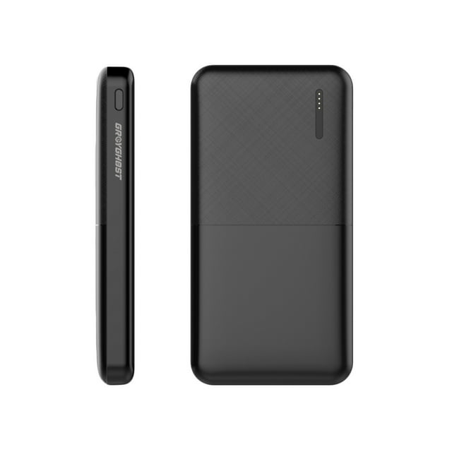 GREYGHOST Portable 10000mAh Power Bank, Fast Rechargeable External ...
