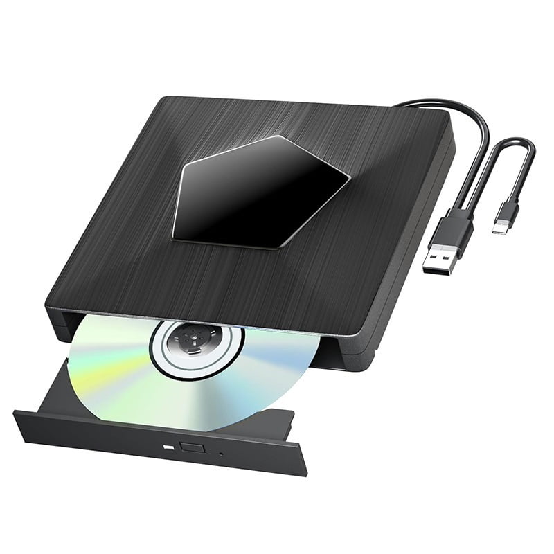 External Drive USB3.0 Portable BD CD DVD +/-RW Player Reader Burner ...