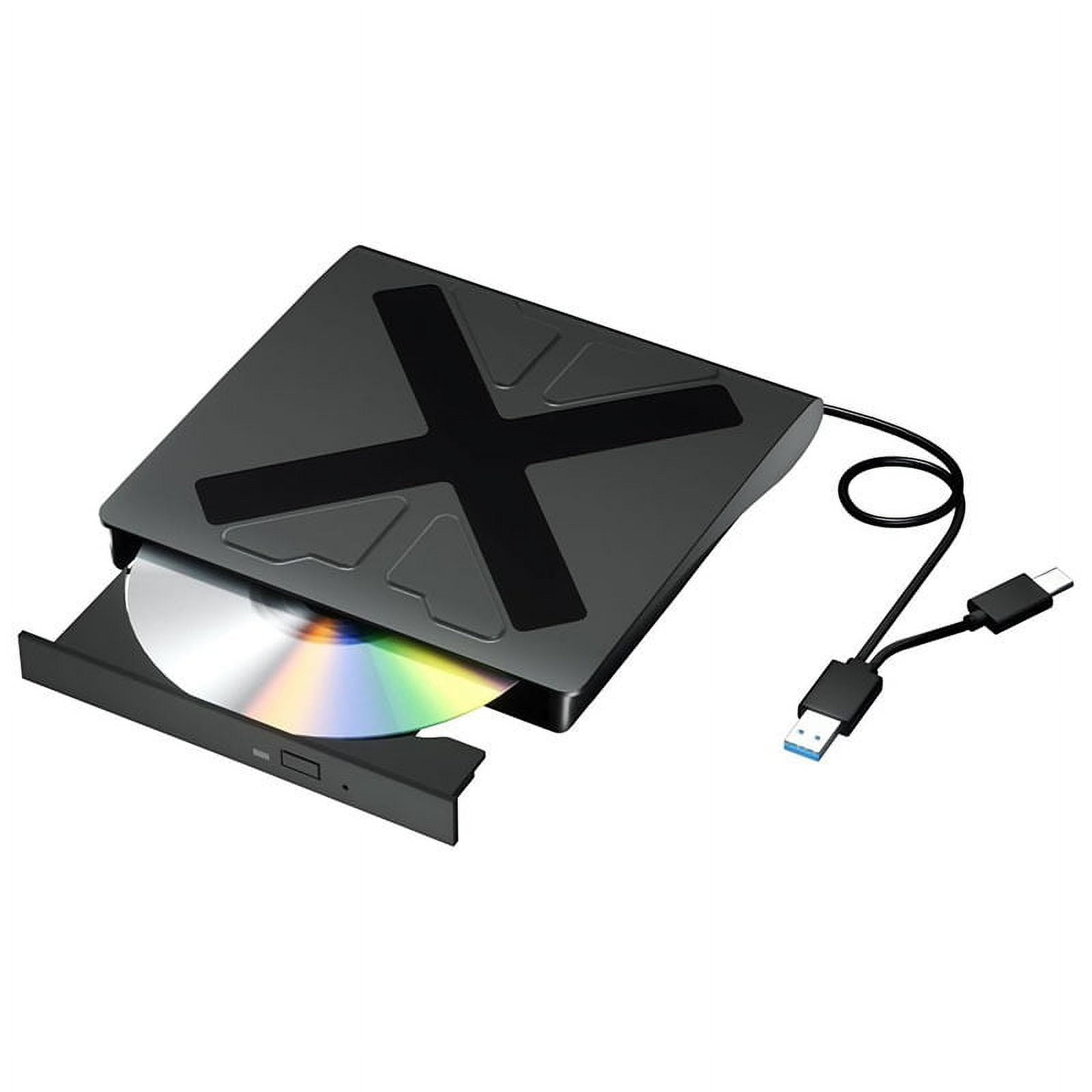 External Blu-Ray Drive for Laptop PC Portable DVD CD BD Player Reader ...