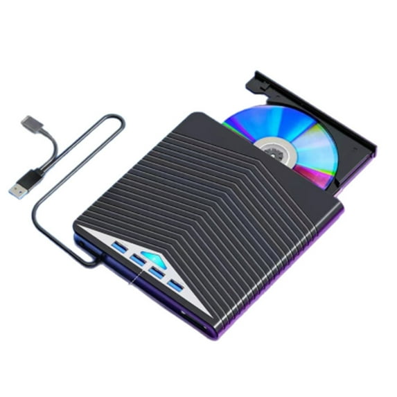 External Blu-ray Drive, DVD/BD Player, Read/Write, Portable UHD DVD ...