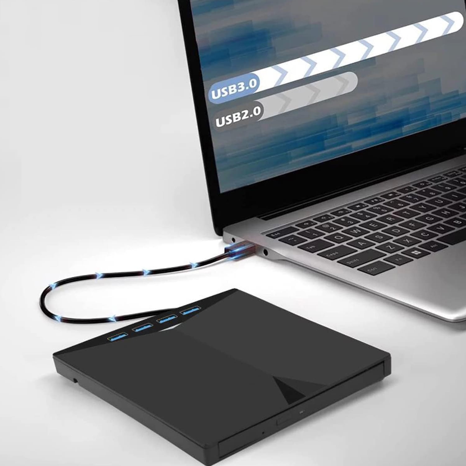 External CD / DVD Drive for Laptop, CD Reader for Laptop, Embedded ...