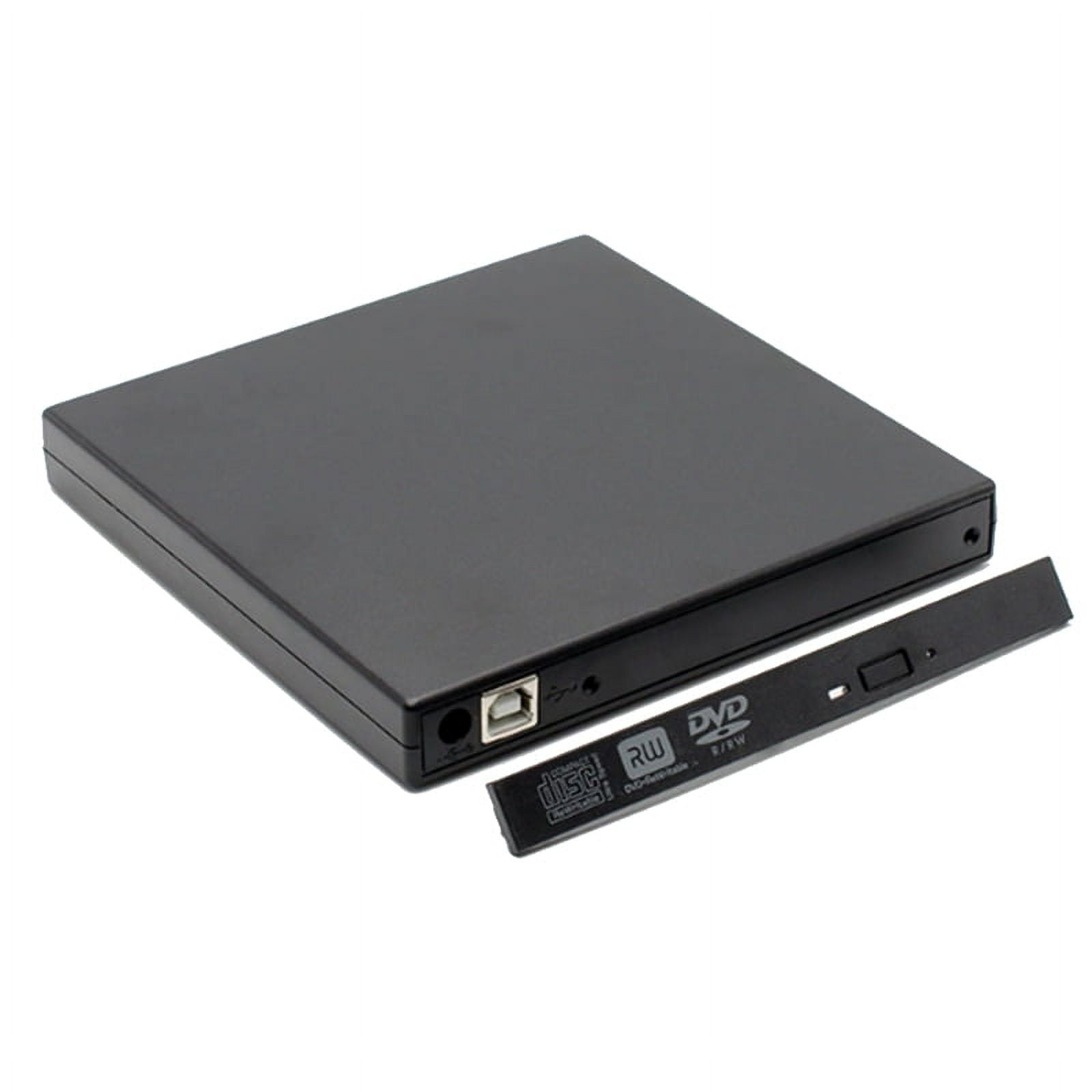 External CD DVD Drive, USB 2.0 Slim Protectable External CD-RW Drive ...