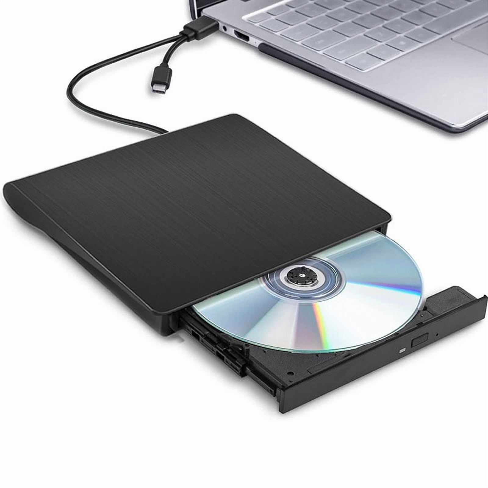 External CD DVD Drive USB 3.0 Type C Portable CD/DVD -/+RW Player ...