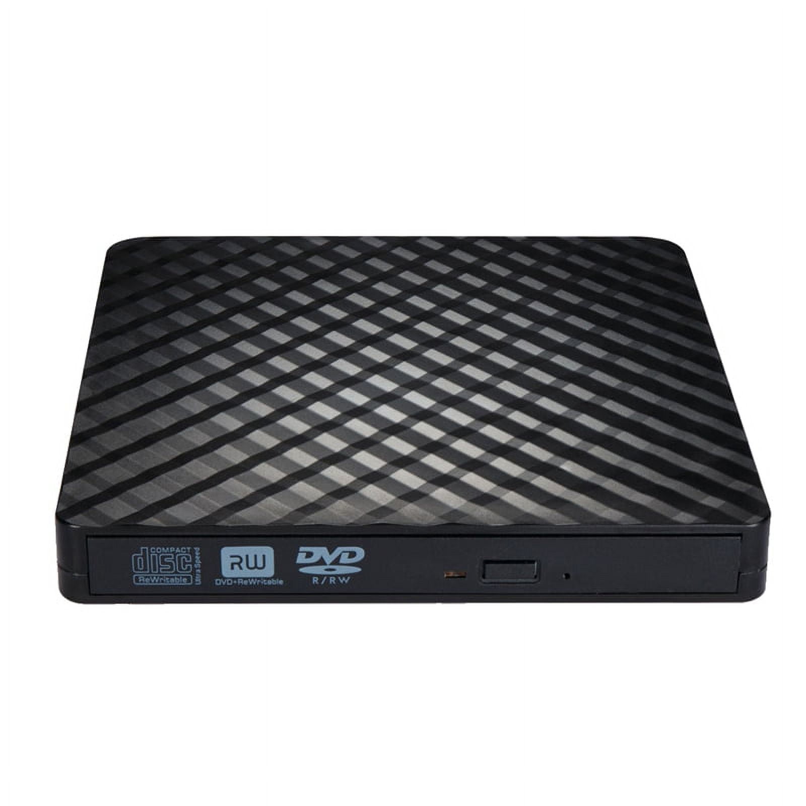 External CD DVD Drive, USB 3.0 and Type-C CD DVD +/-Rw Drive Reader ...