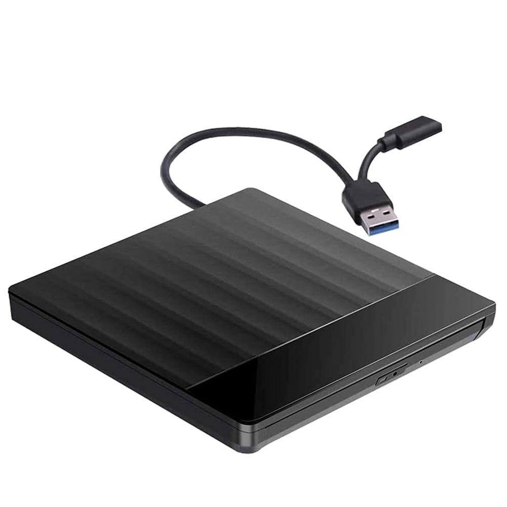 External CD DVD Drive,USB 3.0 and USB C Port High Speed Data Transfer ...