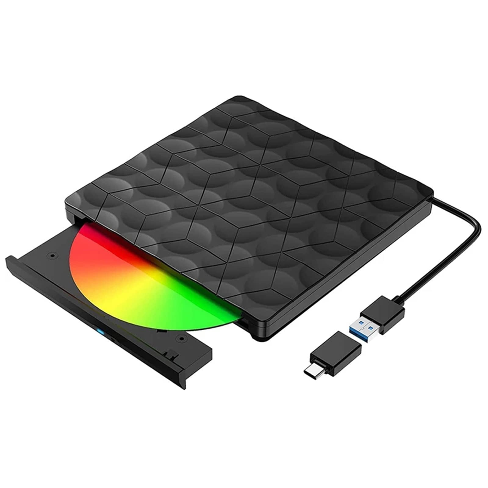 External CD/ DVD Drive for Laptop, DVD Player for Laptop, USB 3.0 Type ...