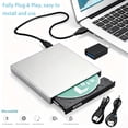 External CD/DVD Drive for Laptop & Desktop, CD-RW & DVD-RW Burner ...