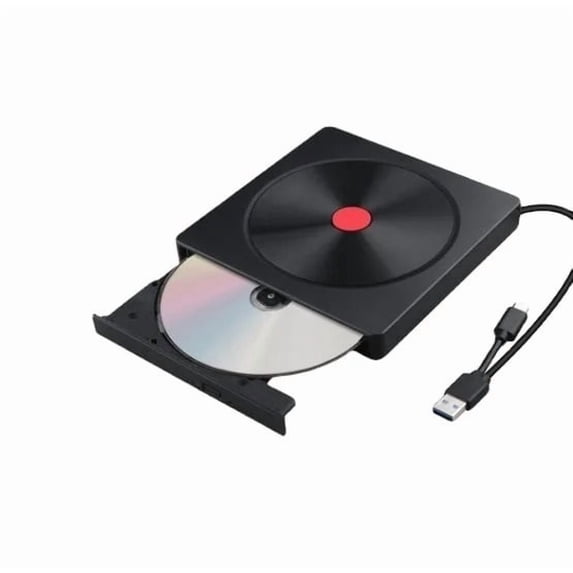 External CD DVD Player RW Drive USB3.0 Portable Optical Drive for ...