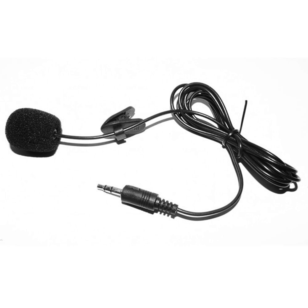 External Clip-on Lapel Lavalier Microphone 3.5mm Jack for Phone ...