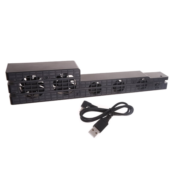 External Cooling Fan Super-Turbo Fit for Game Console Vertical Stand ...