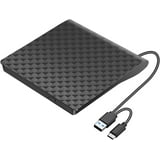 External DVD Drive, Amicool USB 3.0 Type-C CD DVD +/-RW Optical Drive ...