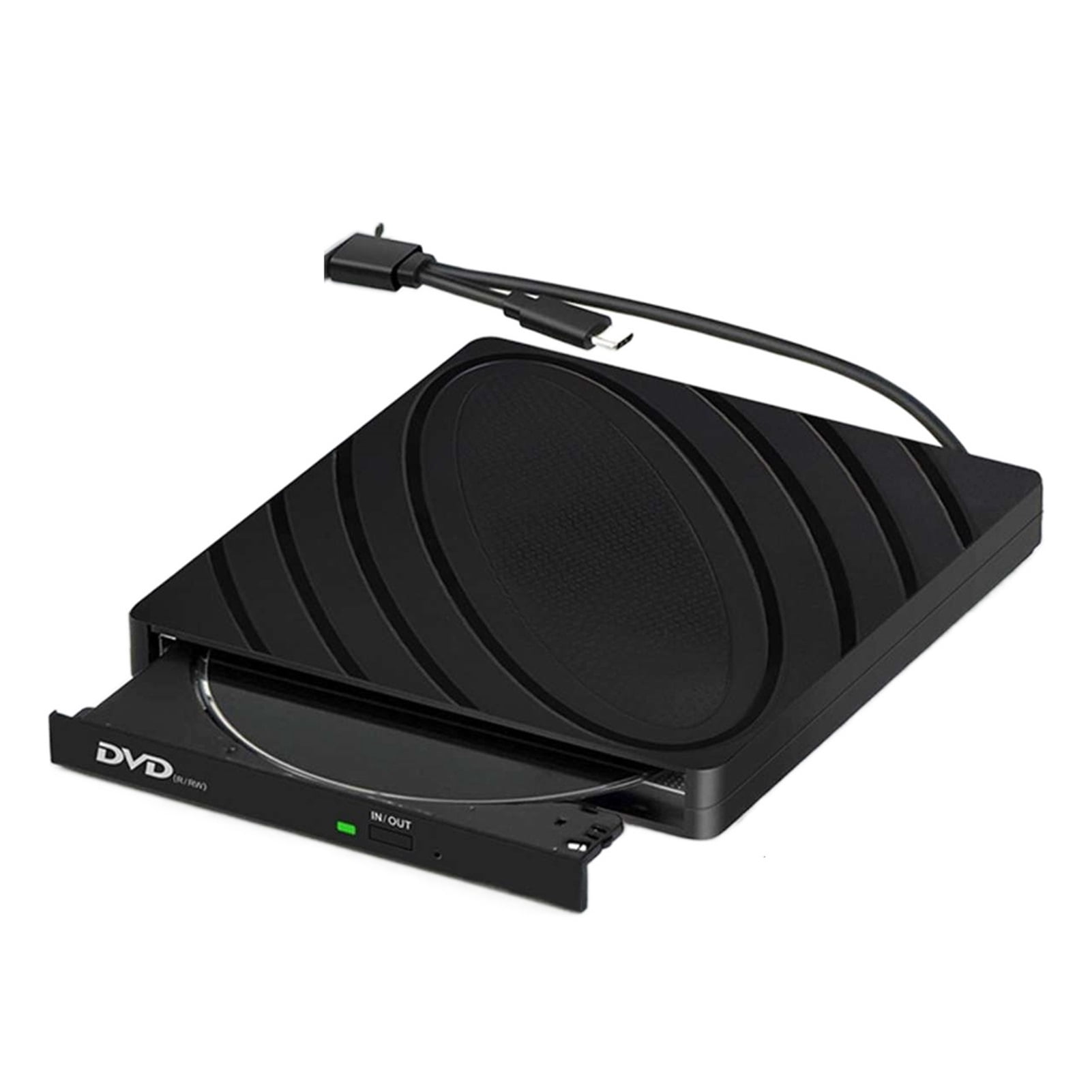 External DVD-RW Writer Reader USB 3.0 &Type C DVD Drive, CD Burner ...